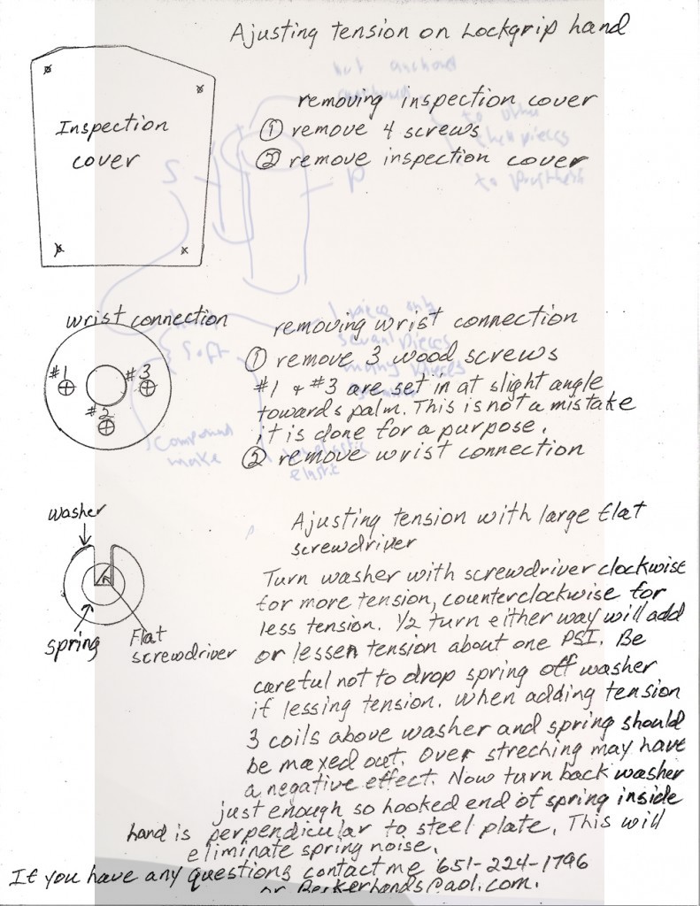 How to fasten the Becker Lock Grip hand grip by increasing spring ...